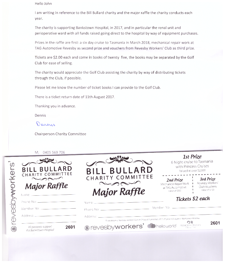 2017 BILL BULLARD CHARITY RAFFLE « Revesby Workers Mens Golf Club